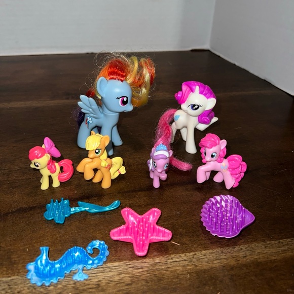 My Little Pony | Toys | My Little Pony Figures Lot Of 6 Ponies And 4 ...